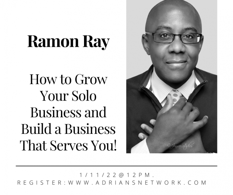 Ramon Ray: Presentation on January 11, 2022 @12N – Adrians Network